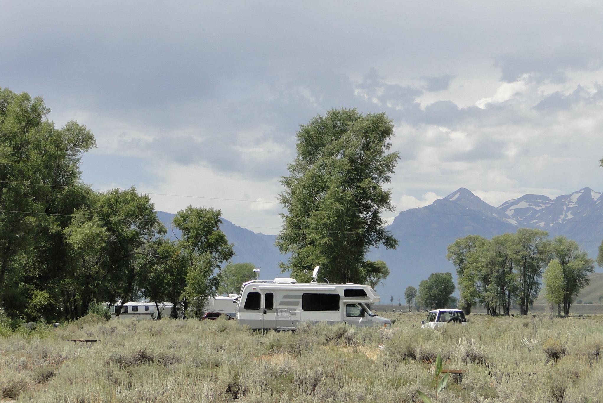 RV Camping in Grand Teton